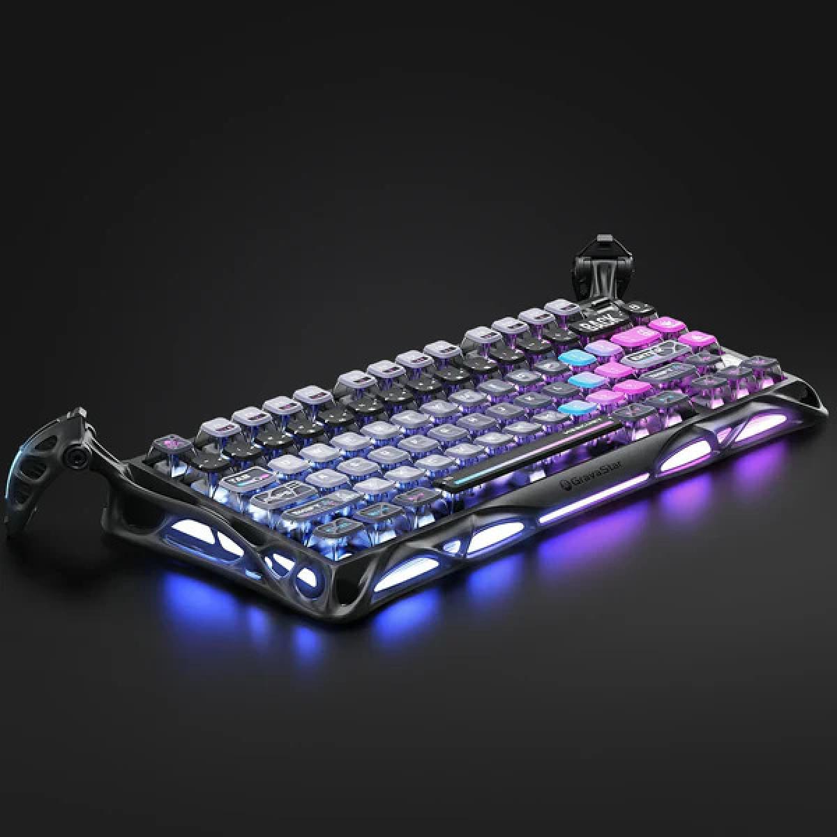 GravaStar Mercury K1 Pro 75% Wireless Mechanical Gaming Keyboard ...