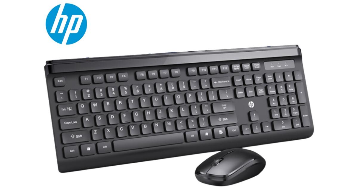 HP CS500 Kit Office Combo 2in1 Wireless (2.4GHz), Silent Slim Design ...