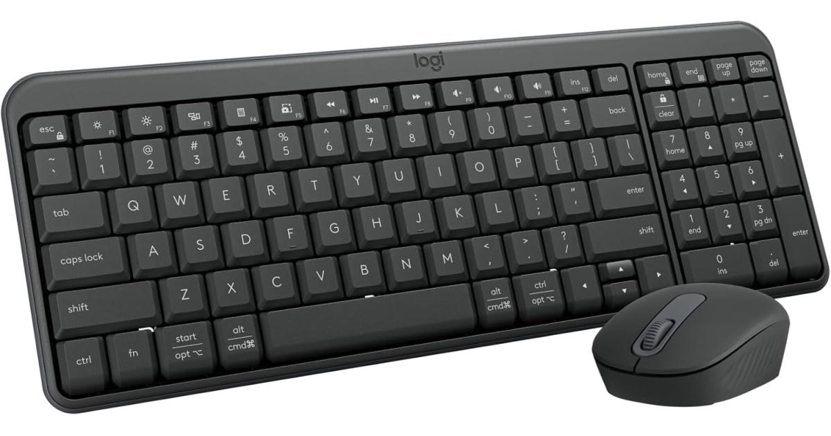 Logitech MK250 Bluetooth Wireless Mouse and Keyboard Combo: Fast & Easy ...