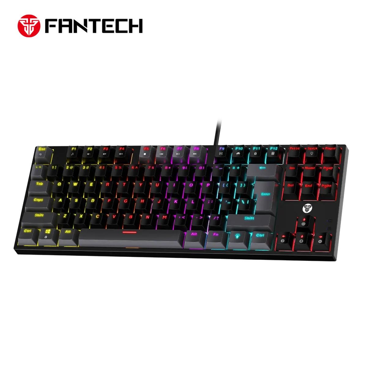 Fantech MK876 V2 Atom87 (TKL 75% Size) RGB Wired 2 Colors Combination ...