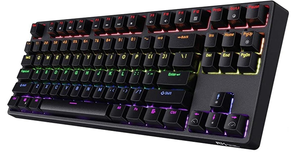 Royal Kludge 80% RK G87-87keys Wireless Bluetooth\Wired Type C Dual Mode RGB Mechanical Gaming ...