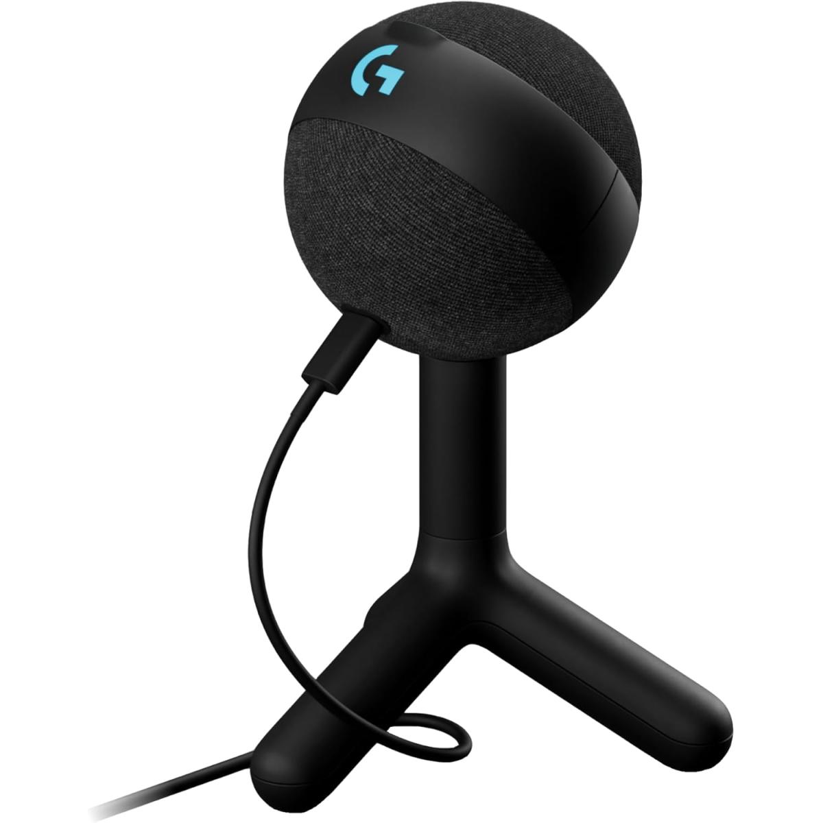 Logitech G Yeti Orb Condenser LIGHTSYNC RGB Wired Cardioid USB Gaming ...