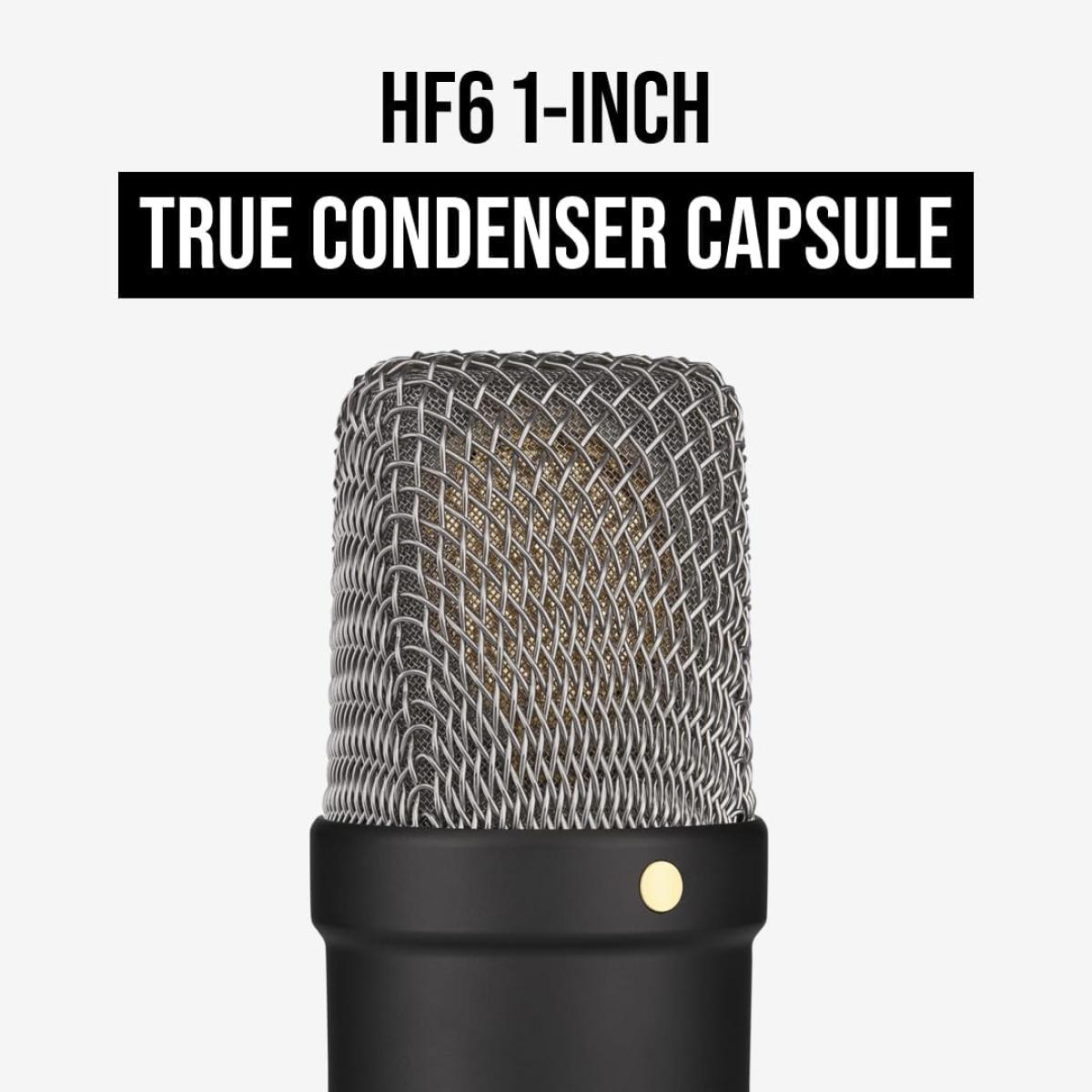 Rode NT1 Signature Series Condenser Microphone with SM6 Shockmount and ...