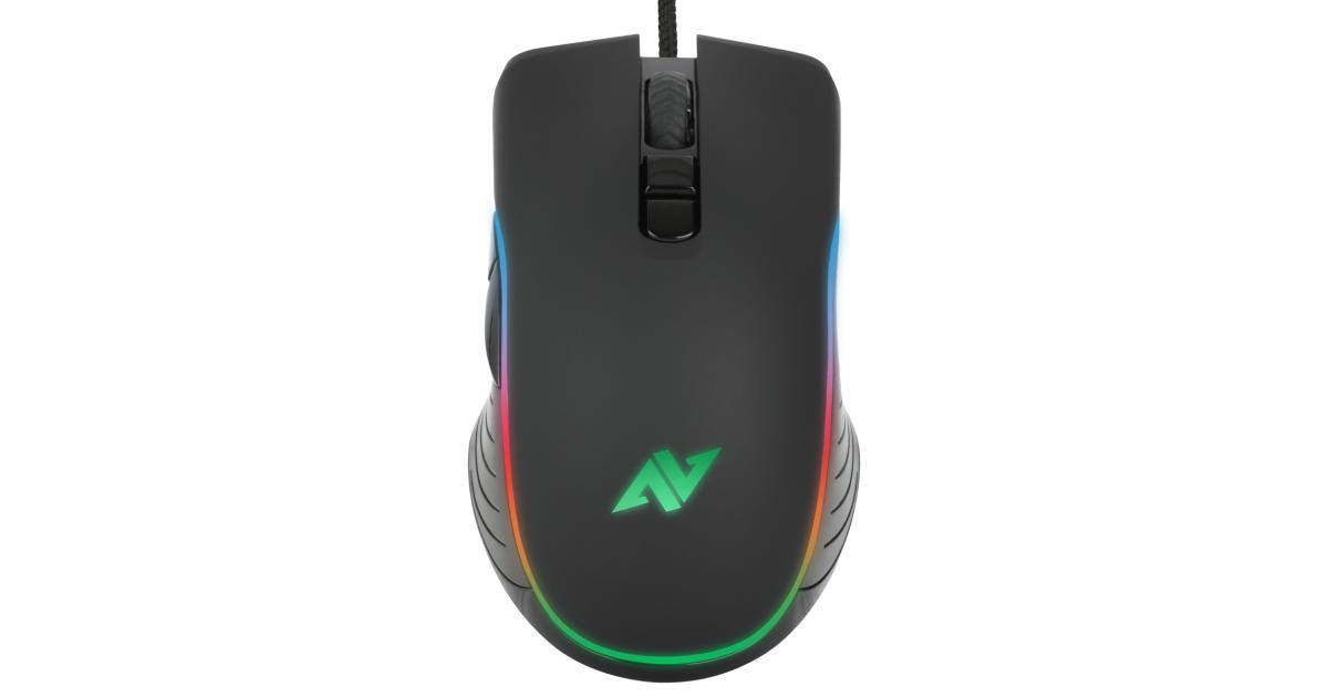 ABKONCORE ASTRA AM6 RGB 4Steps Sensitivity UpTo 3200DPI Gaming Mouse W ...