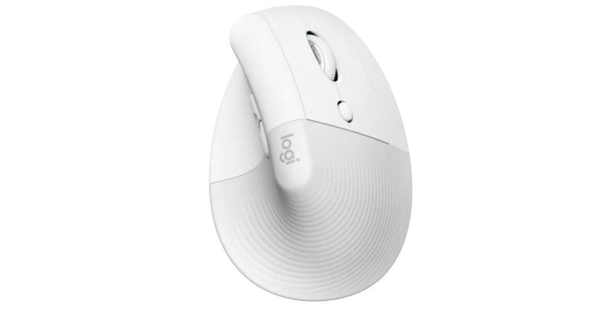 Logitech Lift Vertical Ergonomic Advanced Optical Wireless (Off white ...