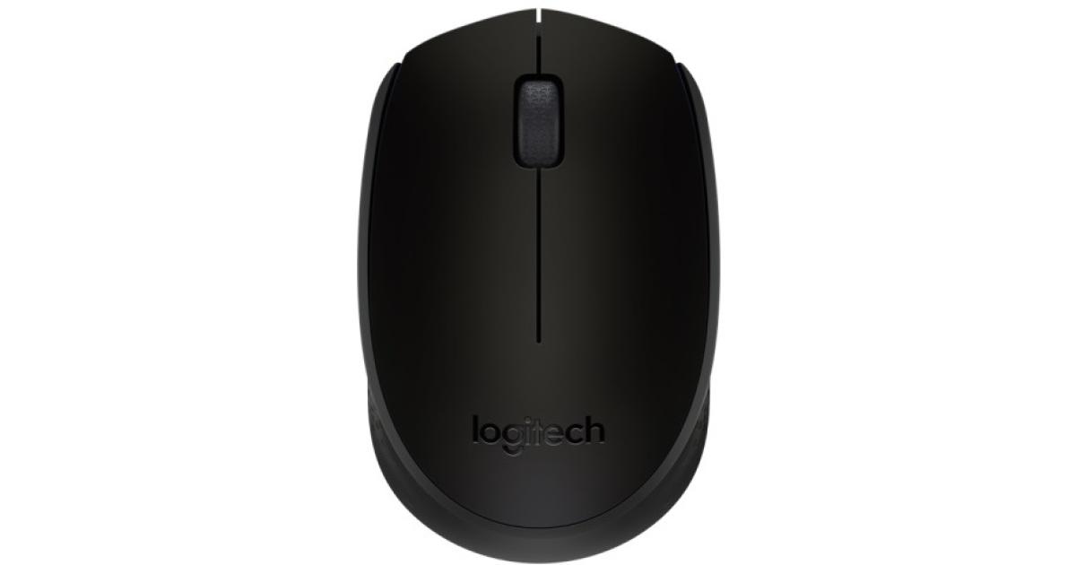 Logitech M171 Wireless Mouse, 2.4 GHz with USB Mini Receiver, Optical ...