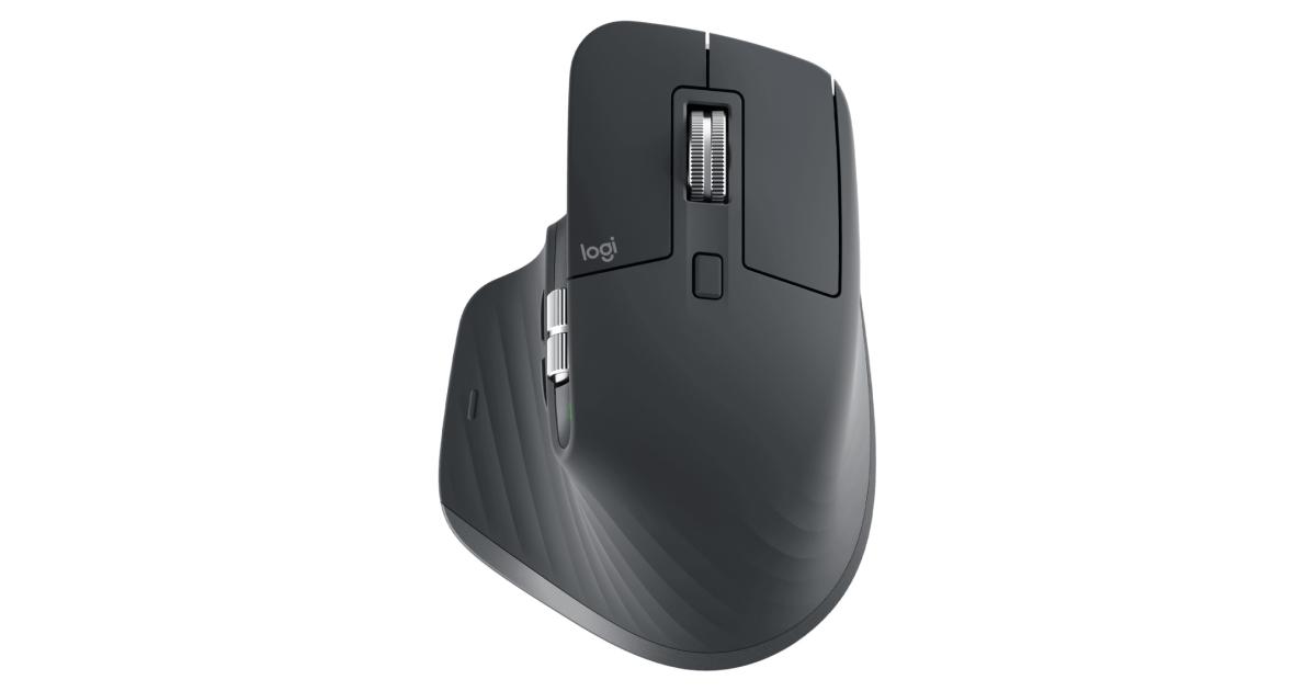 Logitech MX Master 3S Performance Wireless (Bluetooth & 2.4GHz Logi ...