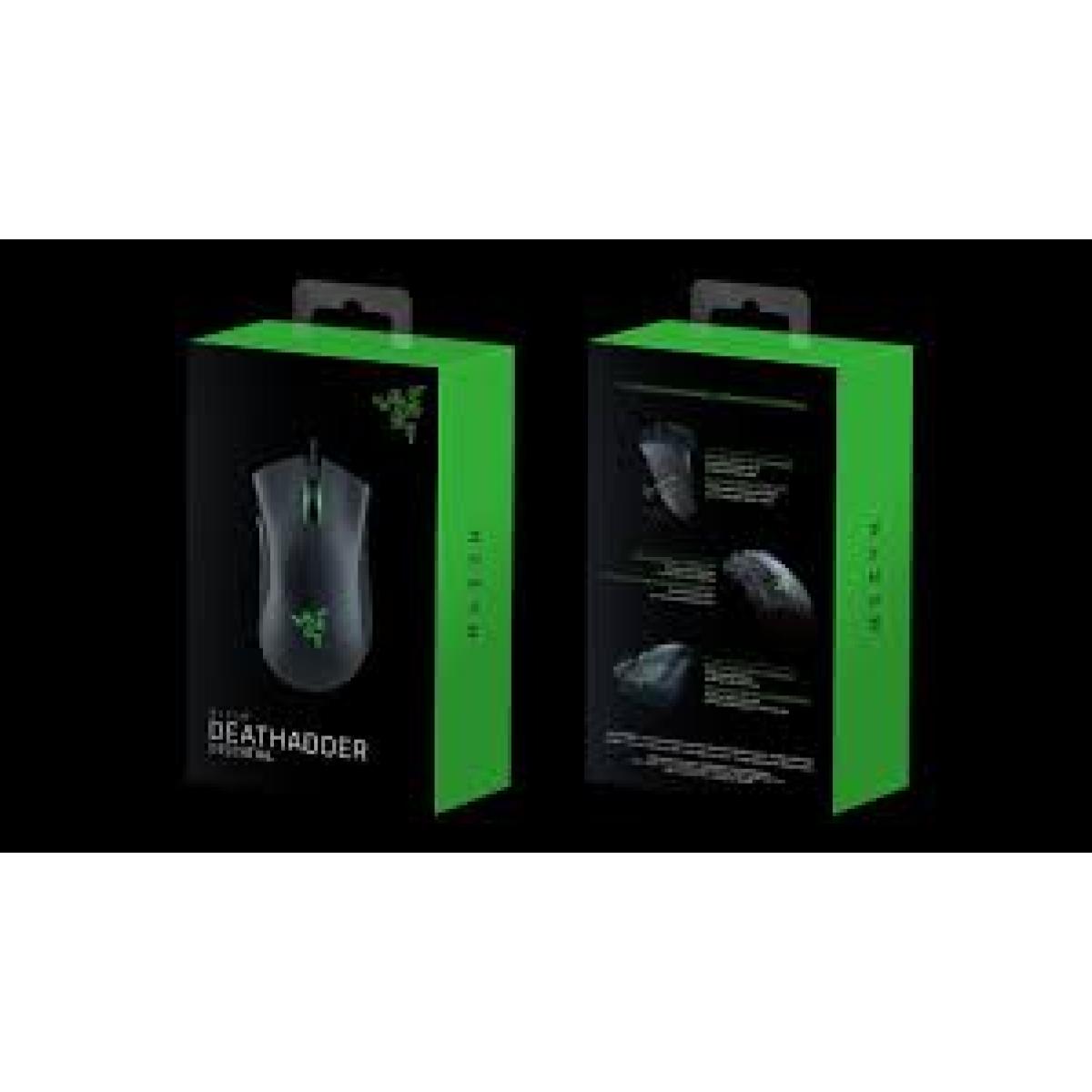 Razer DeathAdder Wired Essential Gaming Mouse 6400 DPI Optical Sensor 5 ...