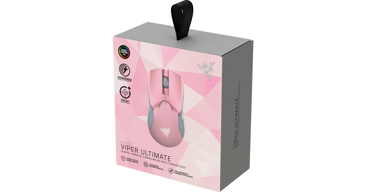 Razer Viper Ultimate w/ Charging Dock Ambidextrous HyperSpeed Wireless ...