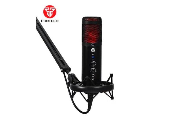 FANTECH AC902S Adjustable Microphone Stand, 360° Rotation, Total Length ...