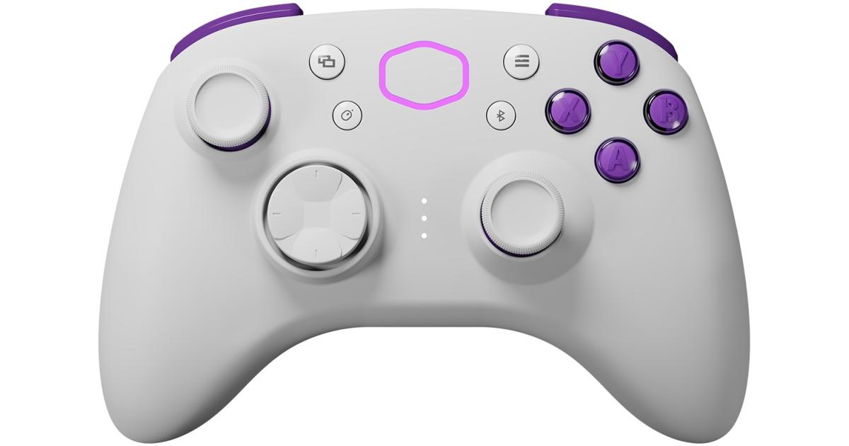 Cooler Master Storm Controller (White) Ergonomic Multi-Host Wireless ...