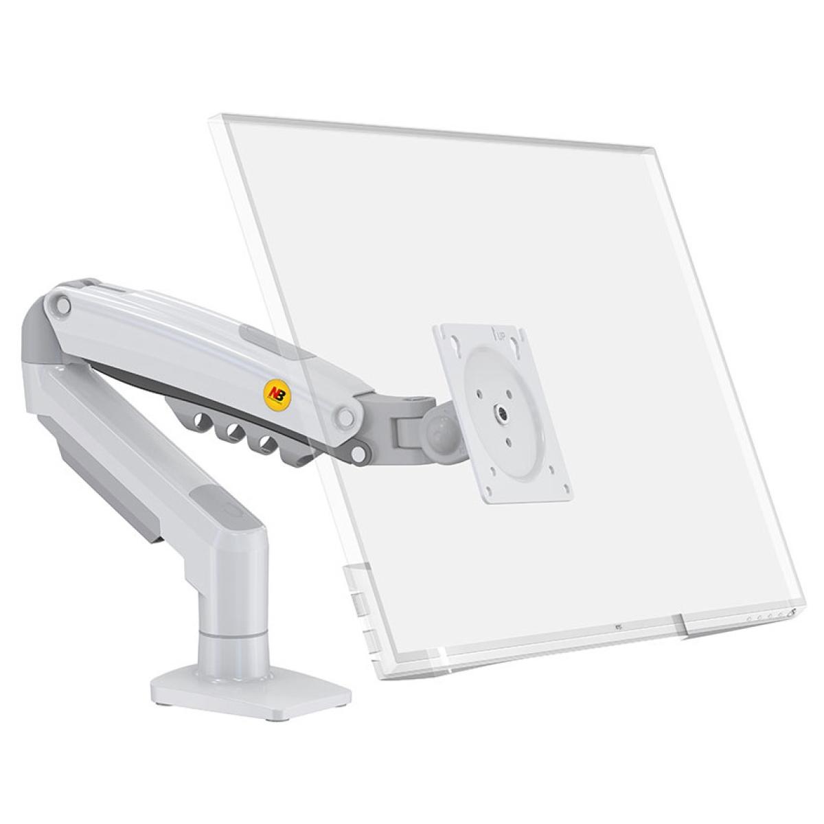 North Bayou (NB F80) Ergonomic Desk Mount Single Monitor Arm, Up To 17 ...