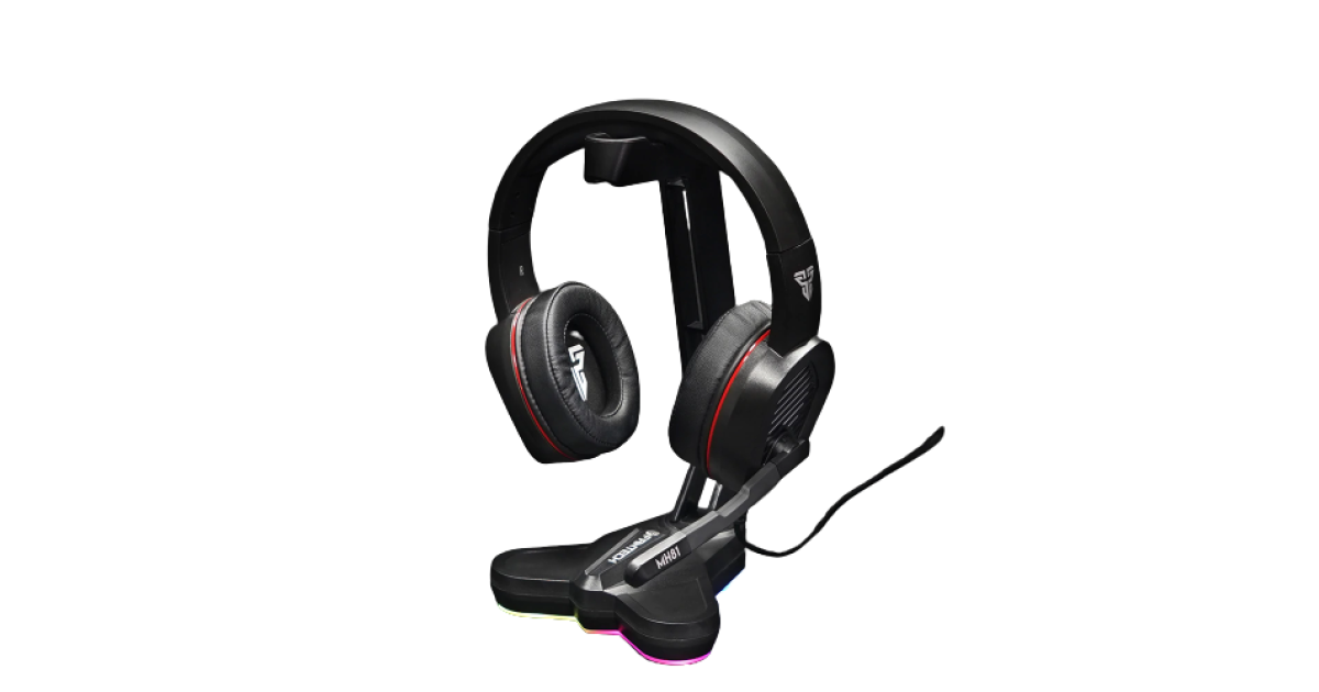 Fantech AC3001S Tower RGB Headset Stand, Headphone Holder , Black ...