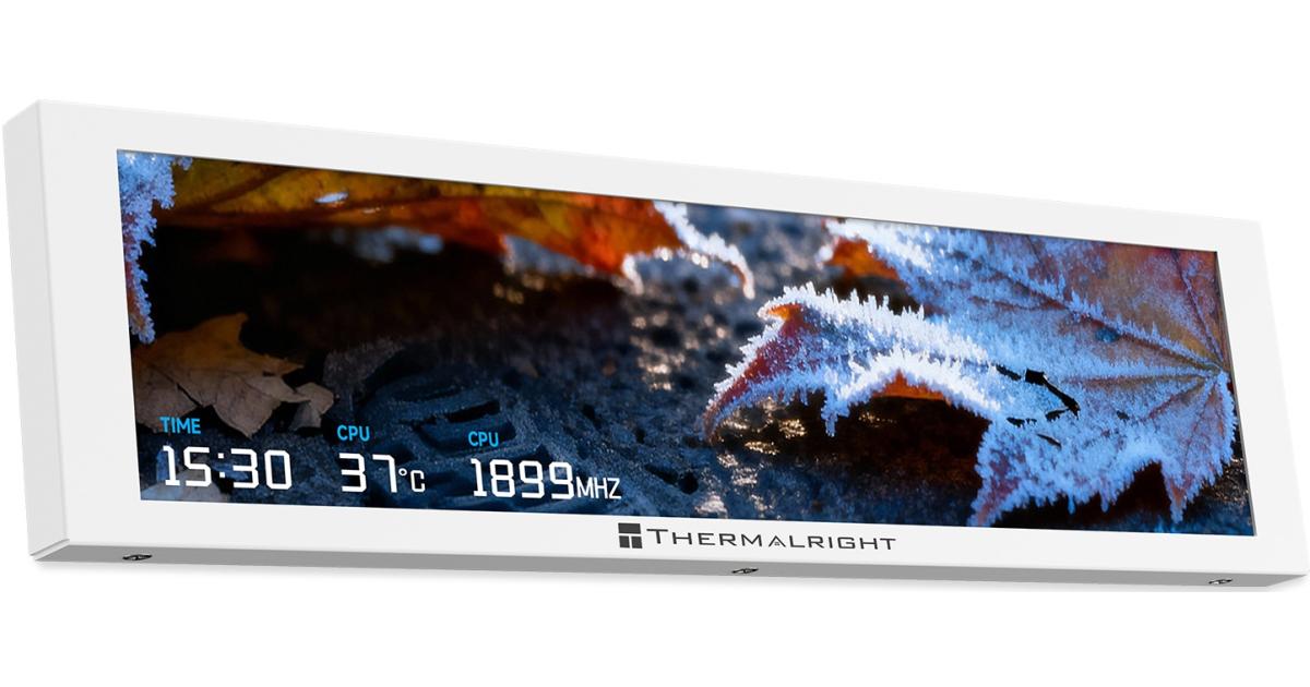 Thermalright Trofeo Vision 9.16 IPS LCD WHITE (1920 X 480), USB Type-C ...