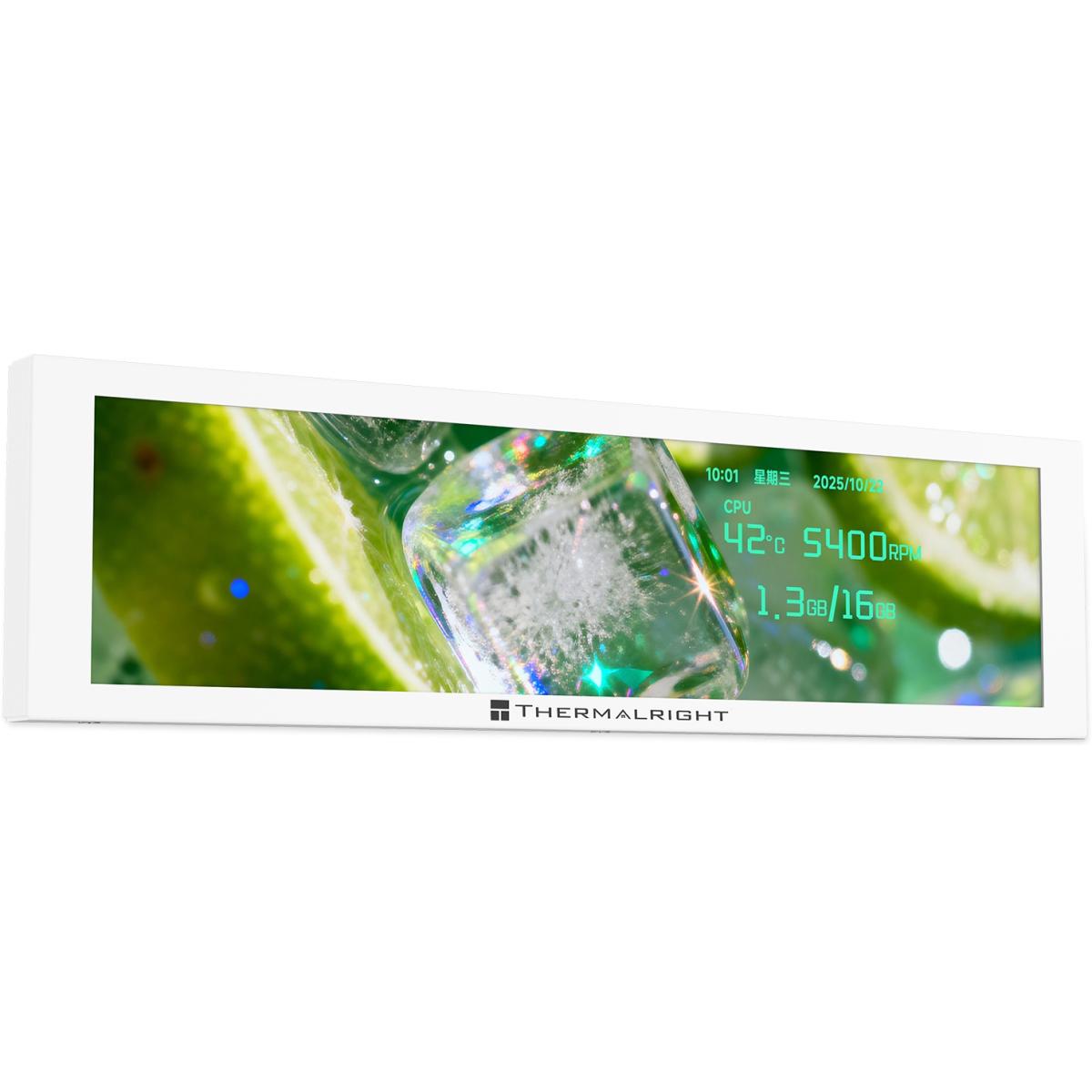 Thermalright Trofeo Vision 9.16 IPS LCD WHITE (1920 X 480), USB Type-C ...