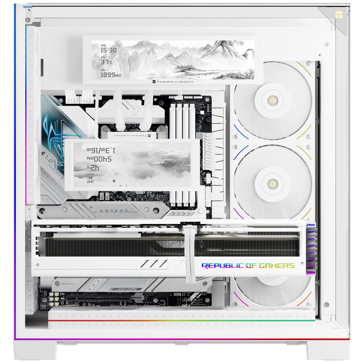 Thermalright Trofeo Vision 9.16 IPS LCD WHITE (1920 X 480), USB Type-C ...