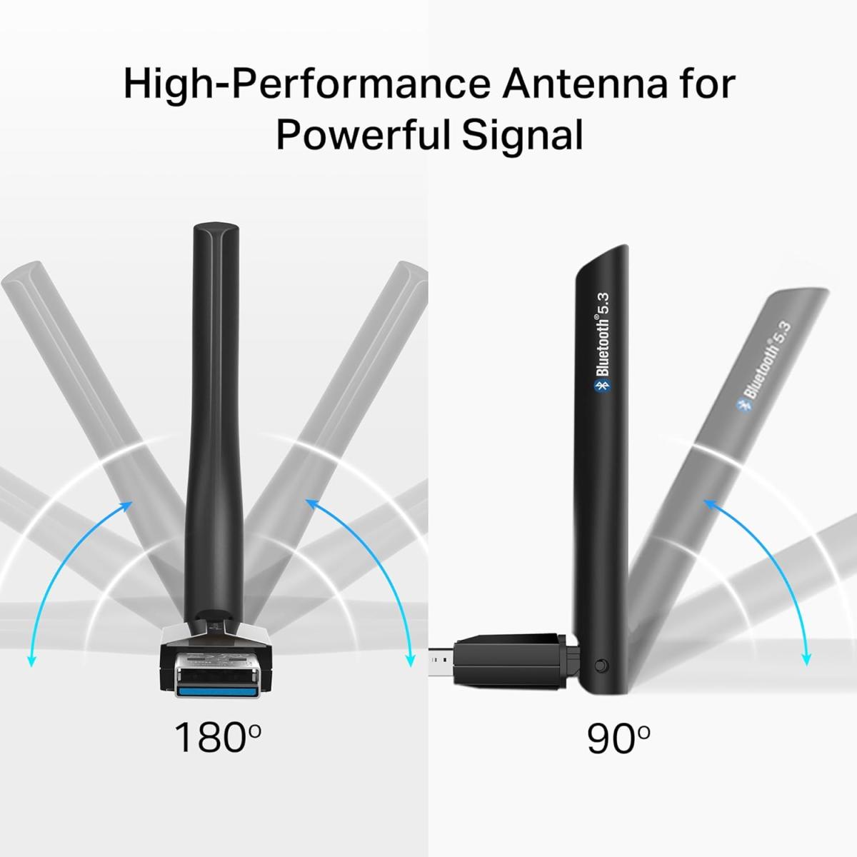 TP-Link USB Bluetooth Adapter for PC, Bluetooth 5.3 Long Range Receiver ...