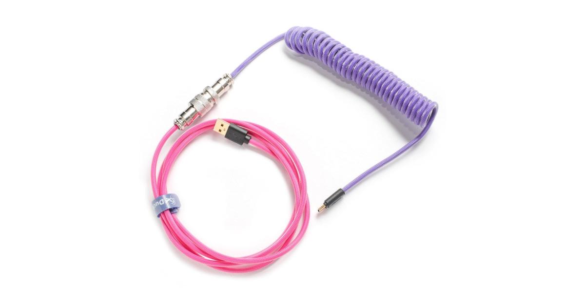 Ducky Horizon Premicord Custom KeyBoard USB Cable w/ Coil - Joker ...