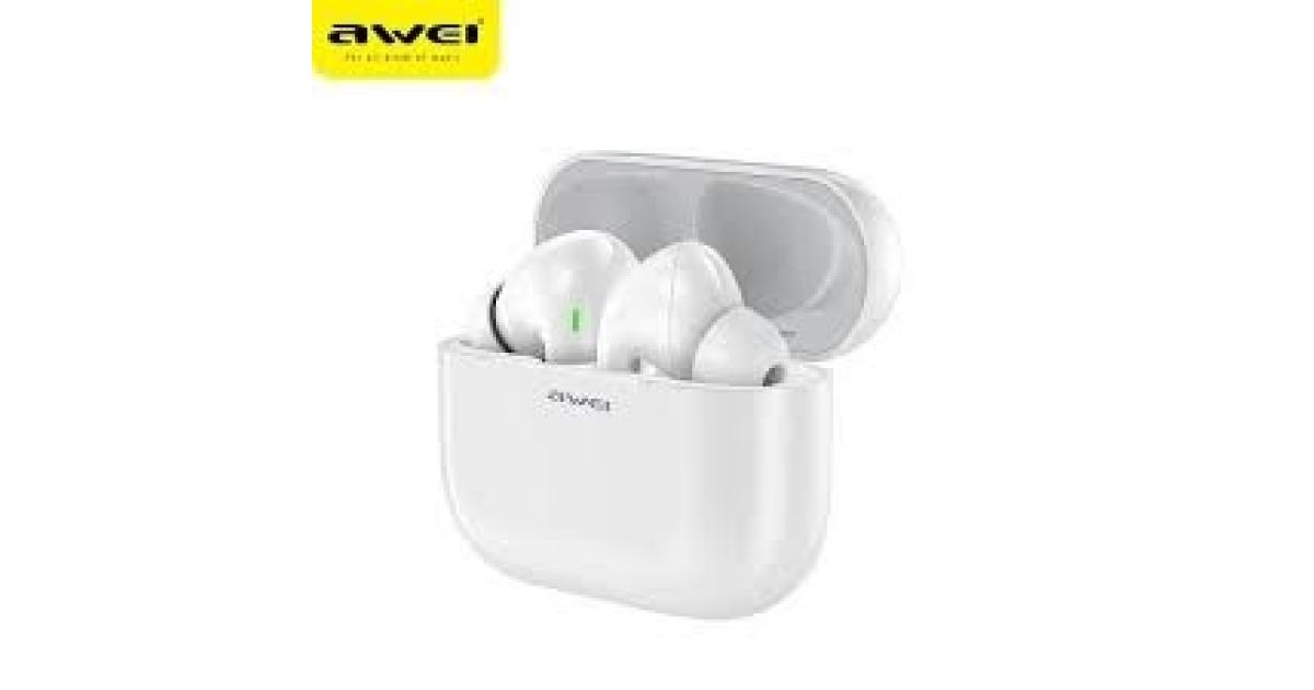 AWEI T29 ANC Headset Bluetooth Headphones TWS Earphones Wireless In-ear ...