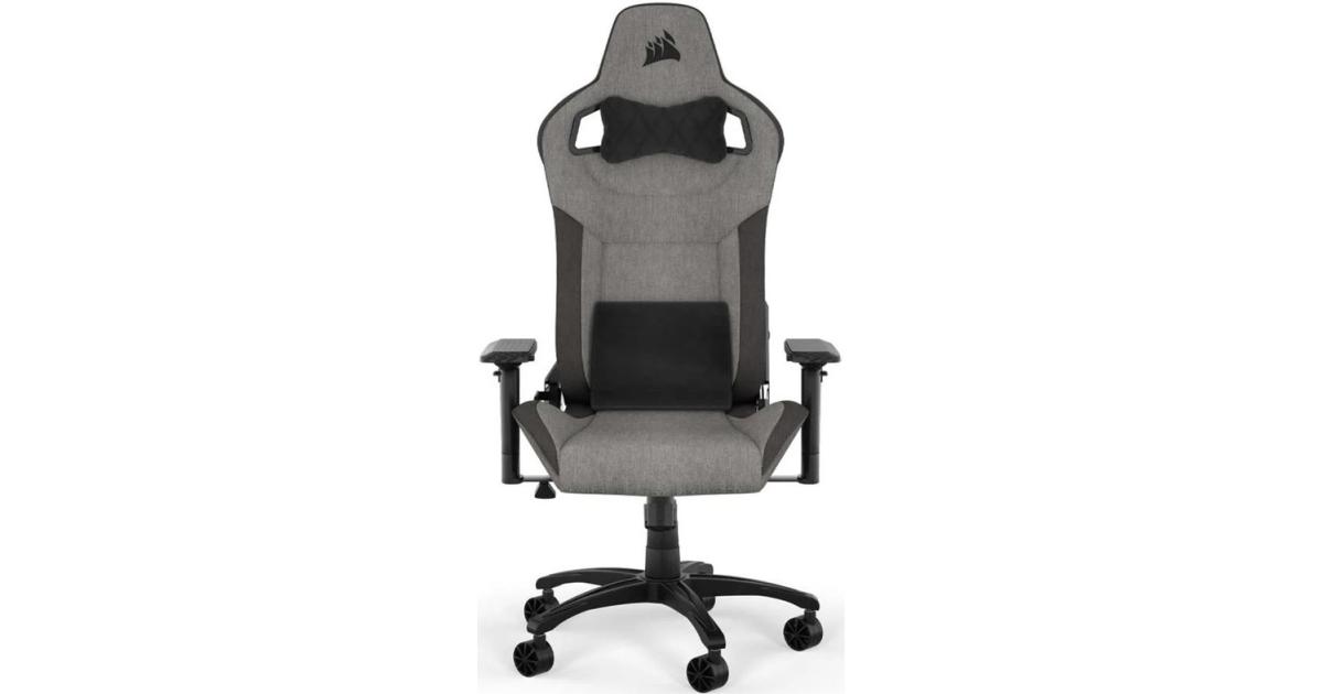CORSAIR T3 RUSH Fabric Gaming Chair (2023) Racing Seat Style, Cold Foam ...