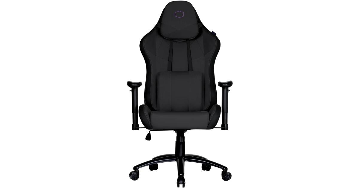 Cooler Master Caliber R3C (Black) Gaming Chair w/ Cool-In Technology ...