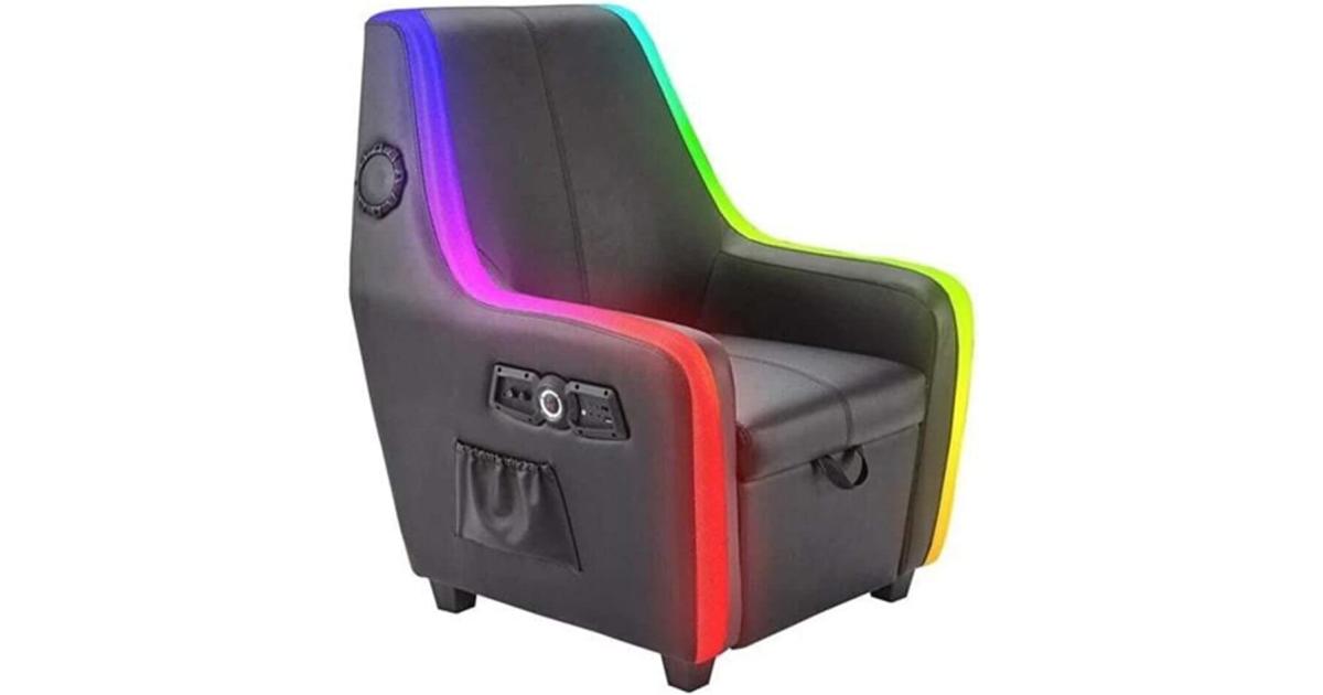 X-Rocker Premier Maxx RGB 4.1 Audio Gaming Armchair, Gaming Chair with ...