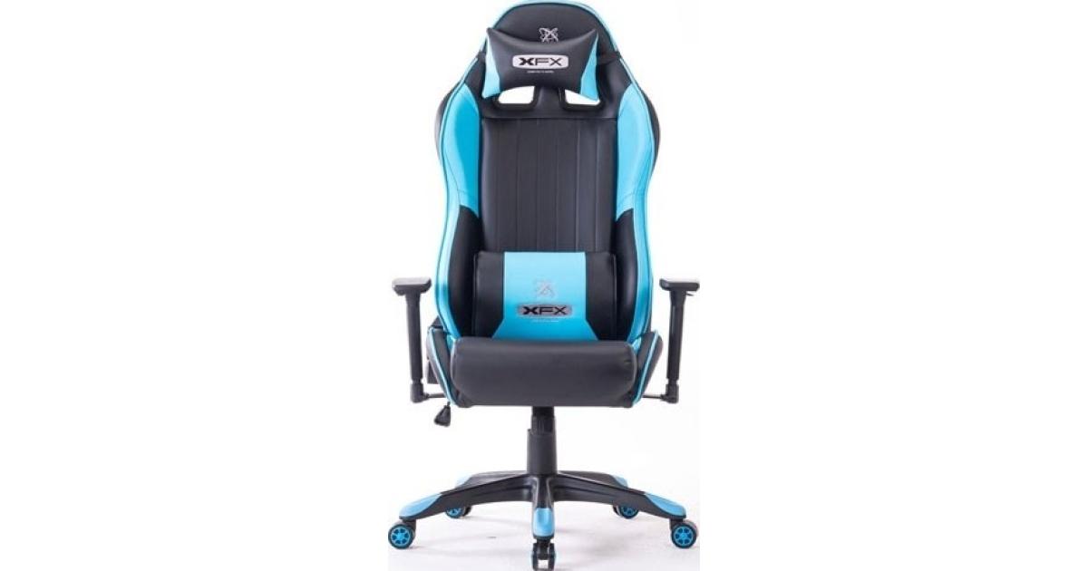 XFX GTR400 Faux Leather Gaming Chair - Blue | GTR 400 | OS | Jordan