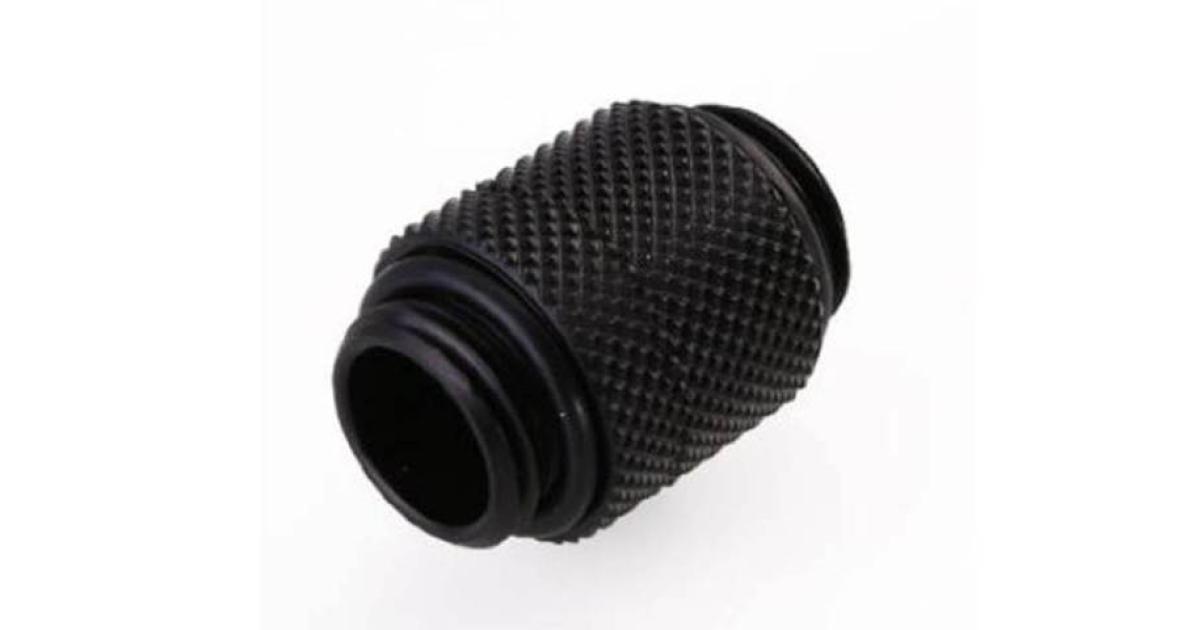 Bykski G1/4 Dual Male Rotary Extension Coupler, Fine Diamond Pattern ...