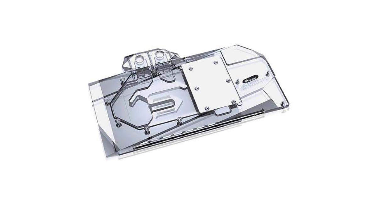 Bykski Full Coverage GPU Water Block and Backplate for MSI RTX 3080/ ...