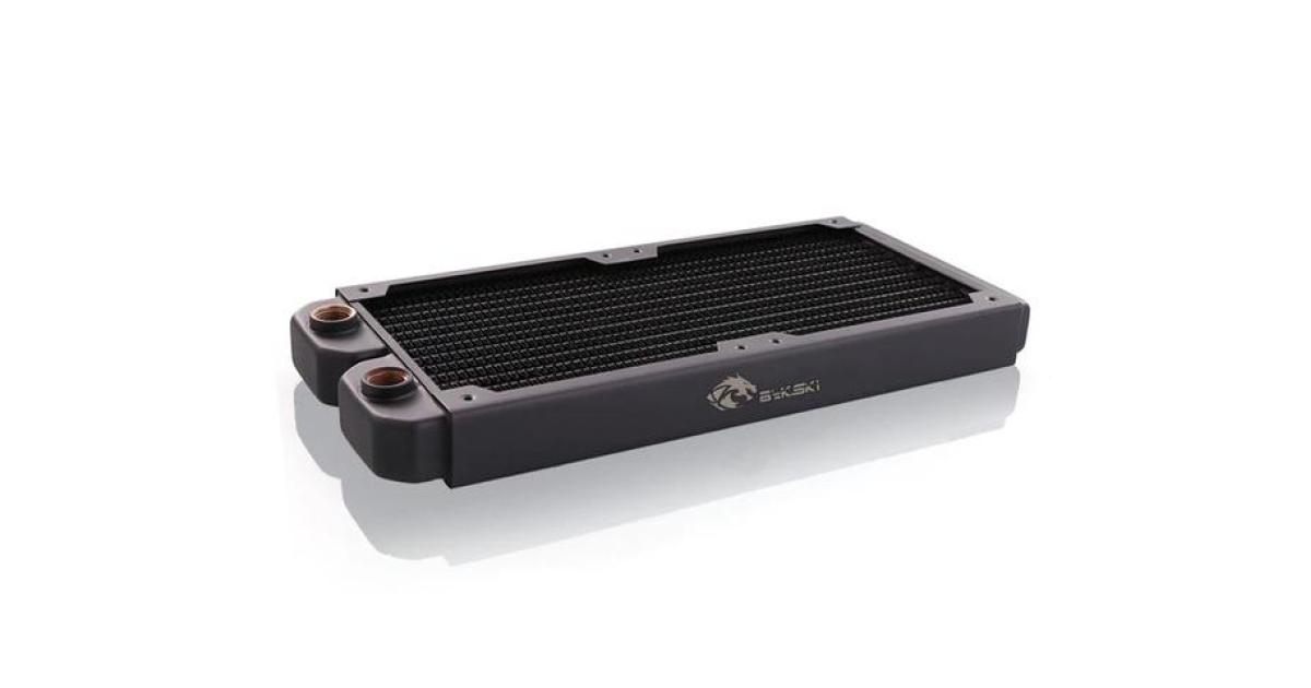 Bykski 240mm x 29mm Copper Radiator - Thin - Black (B-RD240-TN) | B ...