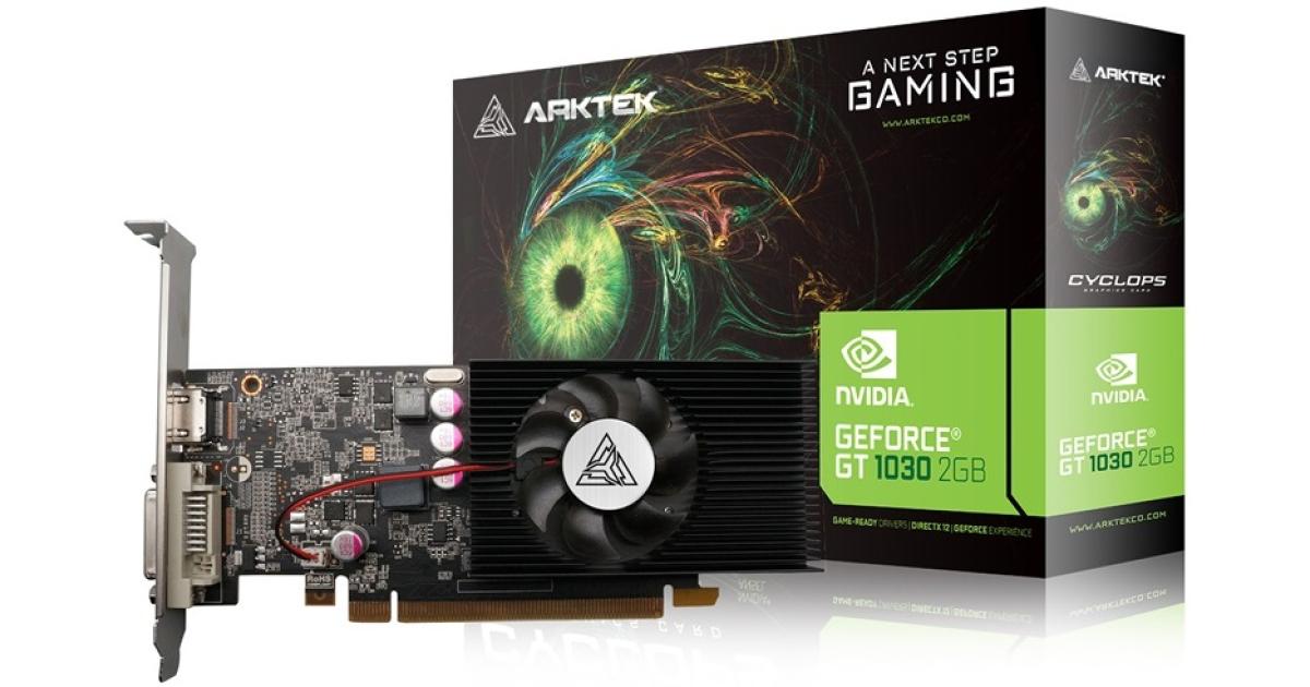 ARKTEK Cyclops Geforce GT 1030 2GB GDDR5 - Graphics Card ...