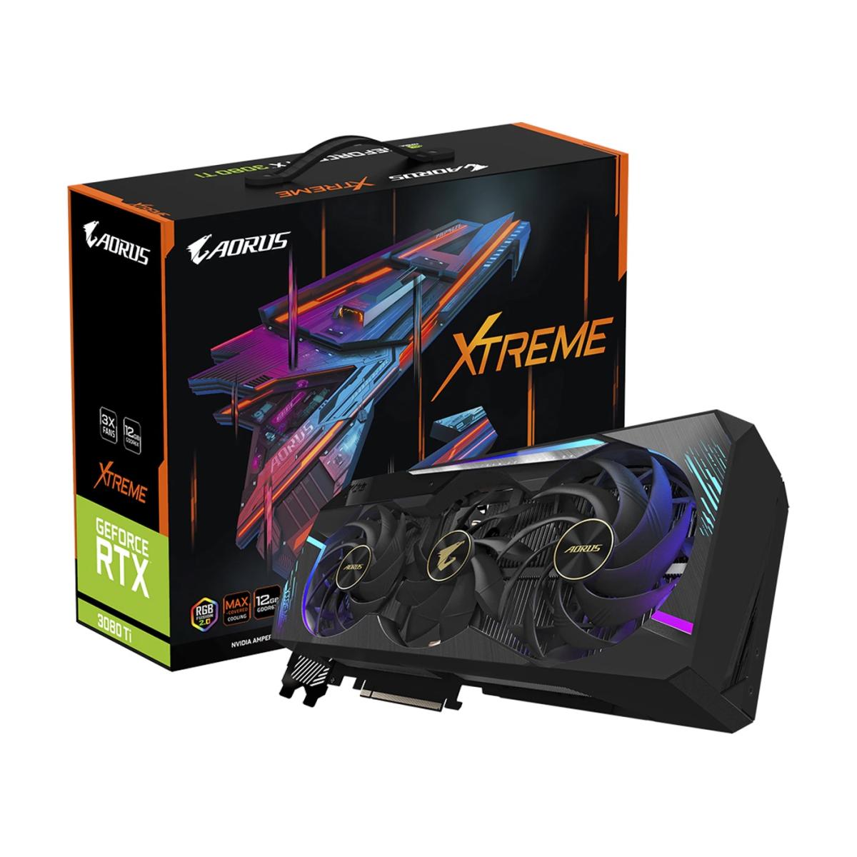 Gigabyte AORUS GeForce RTX™ 3080 Ti XTREME 12GB Graphics Card (LHR ...