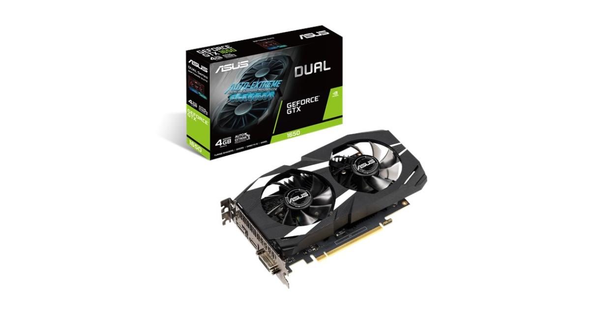 ASUS Dual GeForce GTX 1650 4GB GDDR5-Graphics Card | DUAL-GTX1650-4G ...