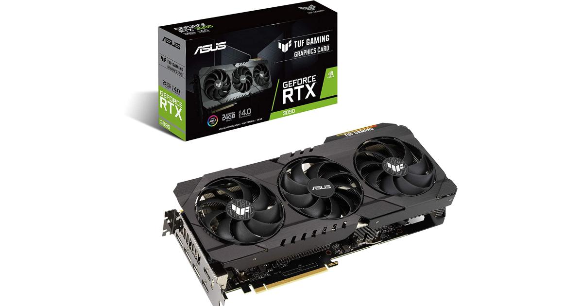 ASUS GeForce RTX™ 3090 TUF GDDR6X 24GB - Graphics Card | ASUS GeForce ...