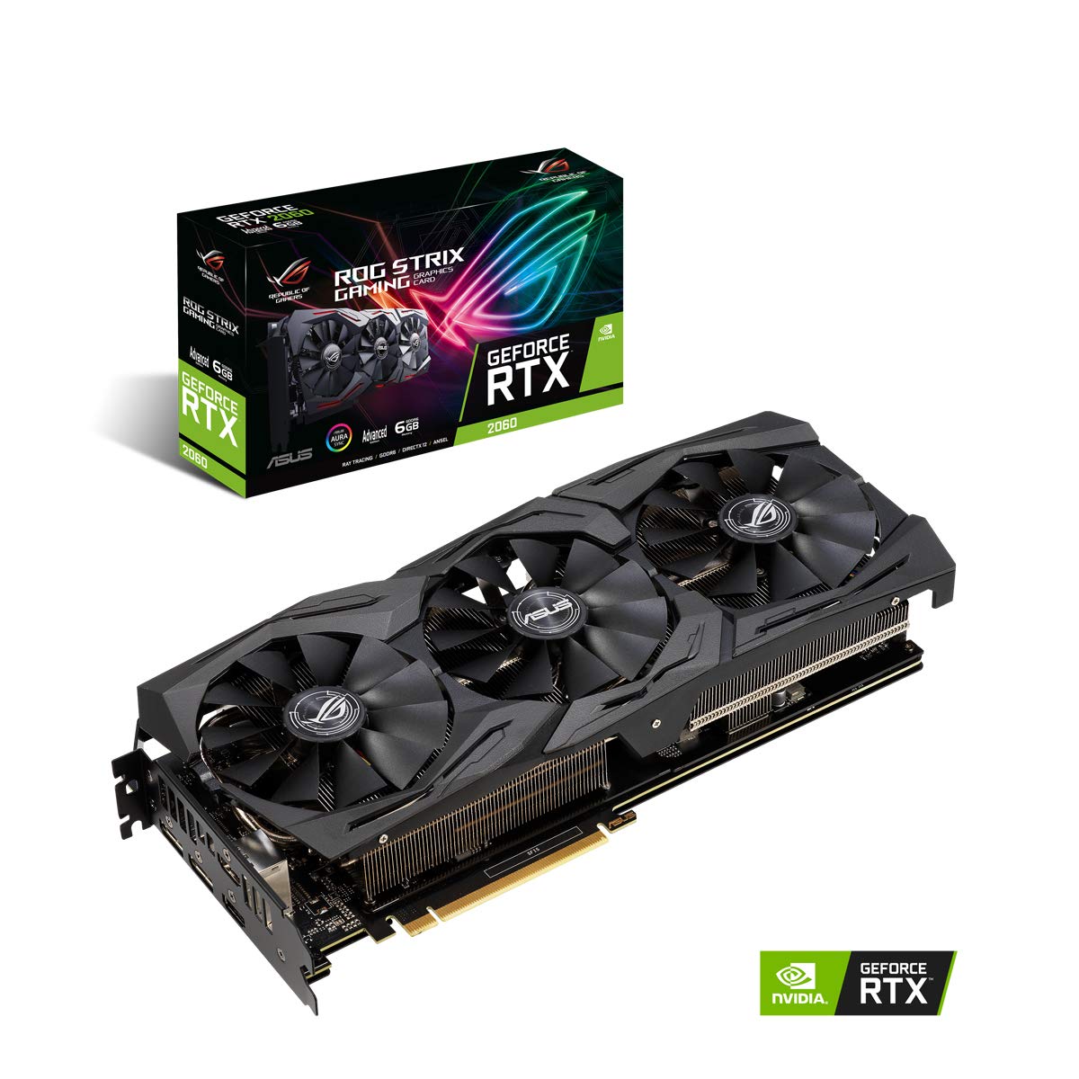 Asus ROG Strix GeForce RTX 2060 Advanced edition 6GB GDDR6 | ROG-STRIX ...