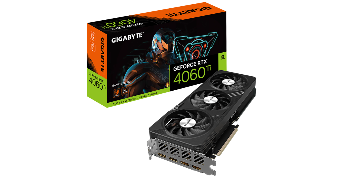 GIGABYTE GeForce RTX 4060 Ti GAMING OC 8GB GDDR6 - Graphics Card | GV ...