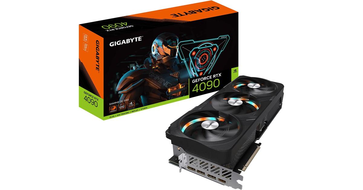 GIGABYTE GeForce RTX 4090 GAMING OC 24GB GDDR6X - Graphics Card | GV ...
