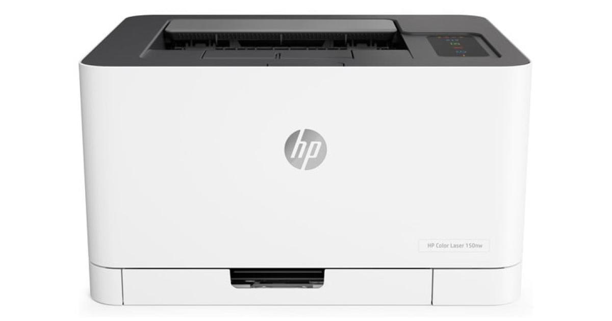 HP Color Laser 150nw Printer, A4 Print & Scan, Easy Mobile Wi-Fi Direct ...