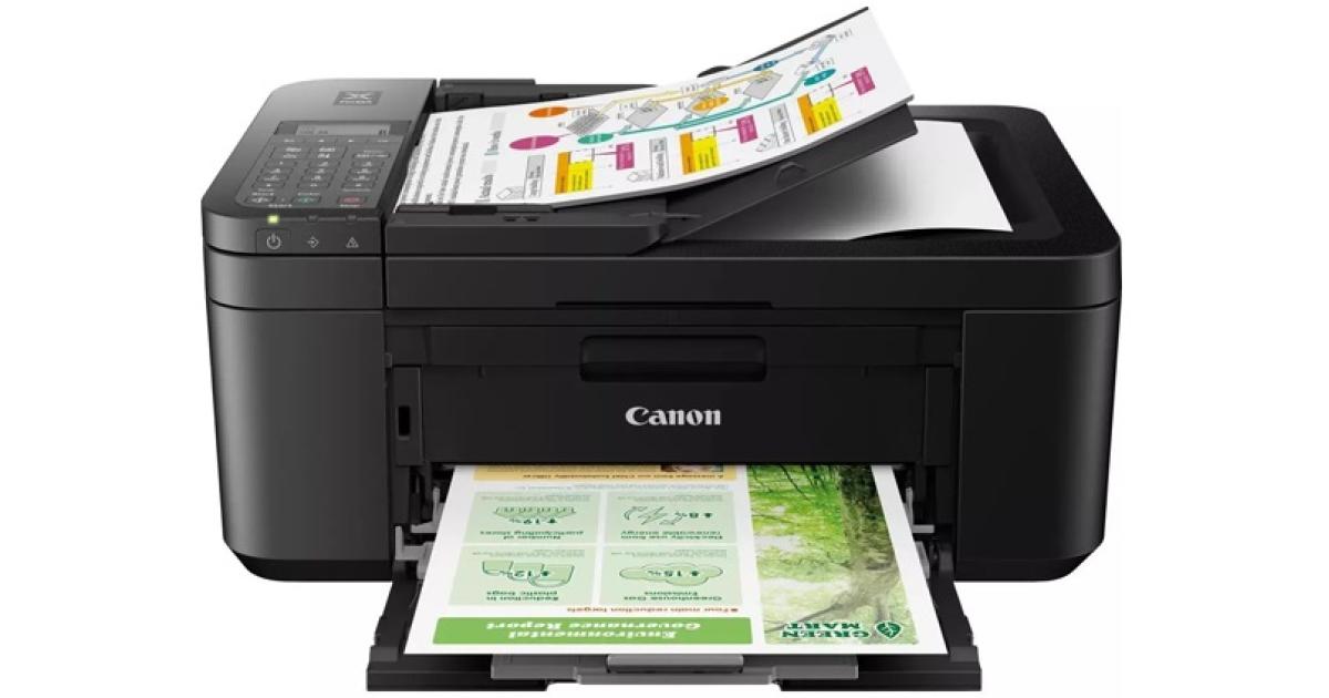 Canon PIXMA TR4640 Ink Tank All-in-One Mono LCD Wireless Color Multi ...