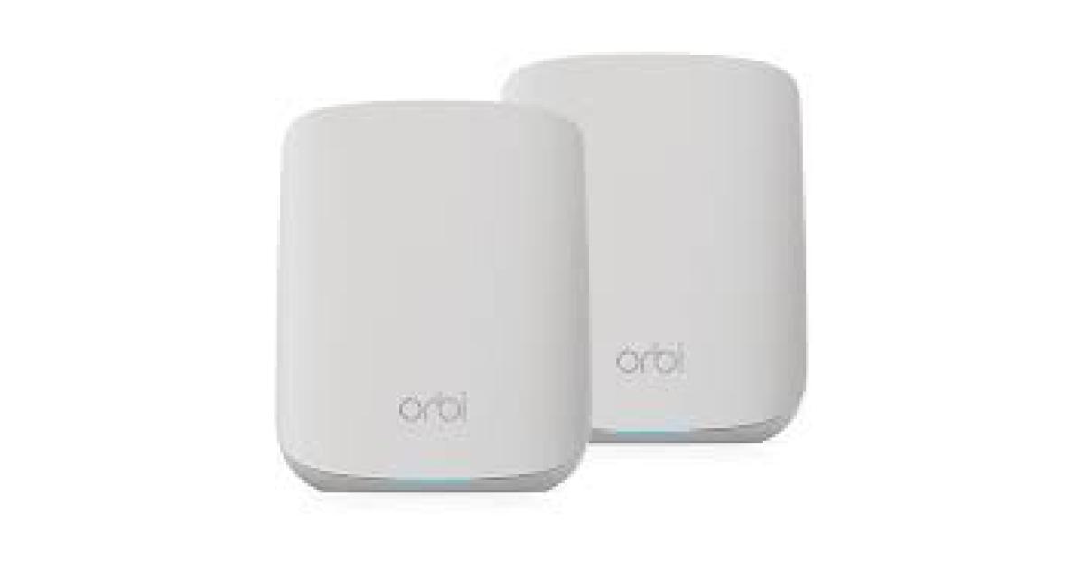 NETGEAR (RBK352) Orbi Mesh AX1800 (Up to 1.8 Gbps) Wi-Fi 6 Dual Band ...
