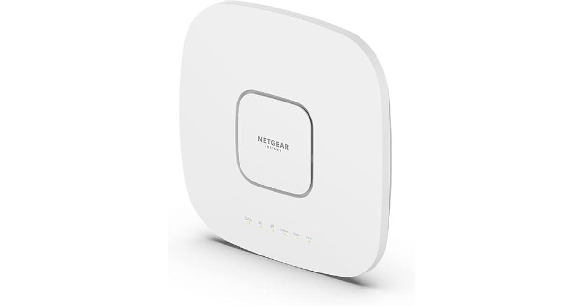 NETGEAR Cloud Managed Wireless Access Point (WAX630E) - WiFi 6E Tri ...