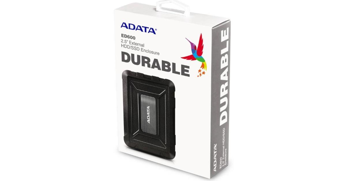 ADATA ED600 2.5 HDD/SSD External Enclosure, USB 3.2 For High Speed Data ...