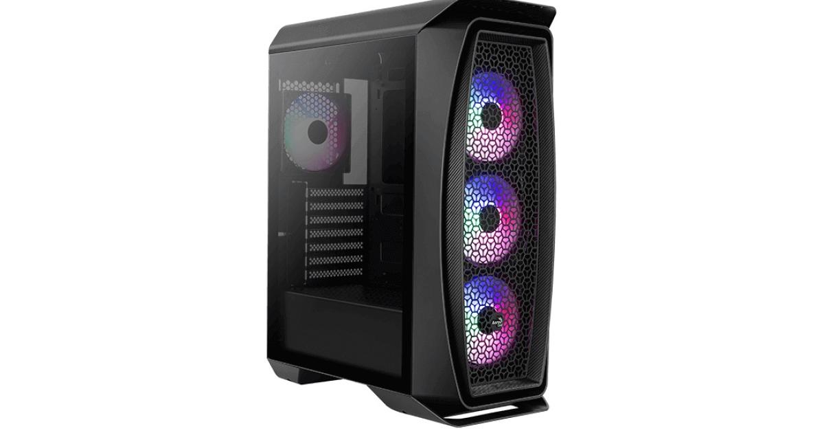 AeroCool Aero One Frost FRGB ATX High-Performance Mid Tower Tempered ...