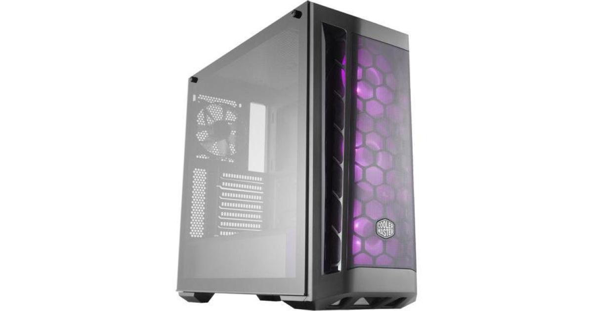 COOLER MASTER MASTERBOX MB511 RGB Mid Tower Tempered Glass Gaming Case ...