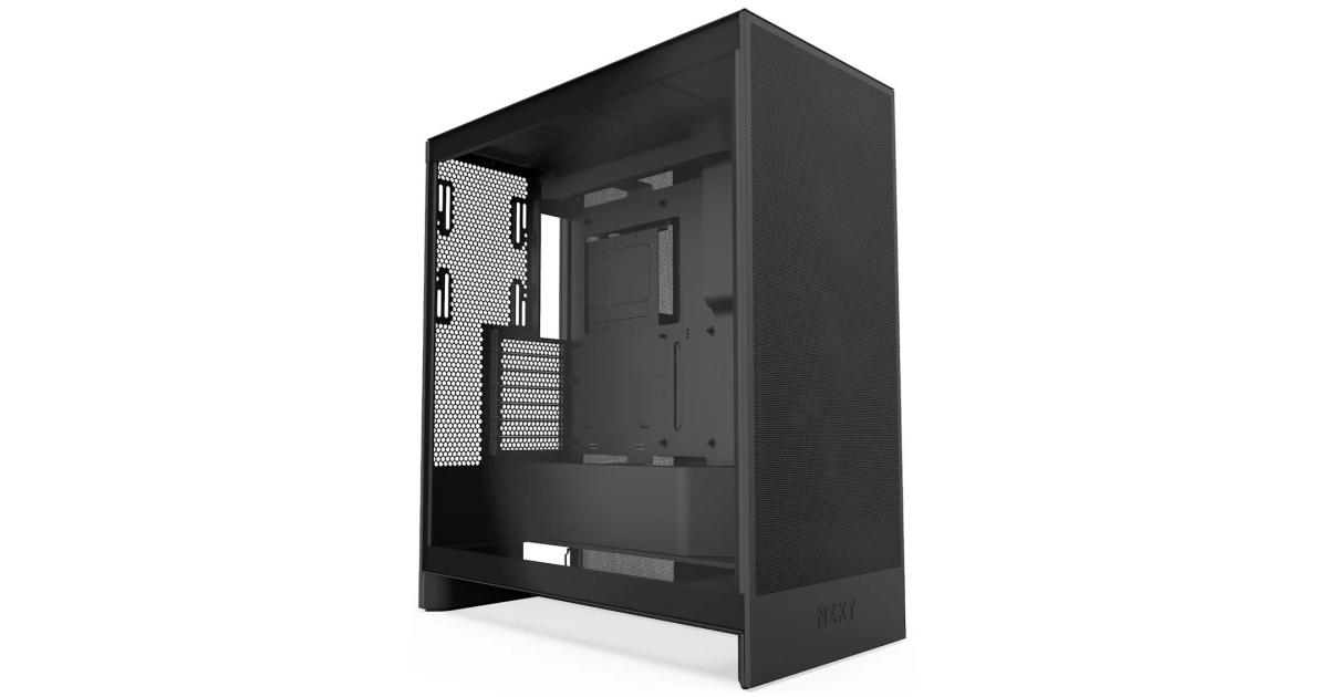 NZXT H7 Flow V2 (2024) ATX Tempered Glass Mid Tower Perforated ...