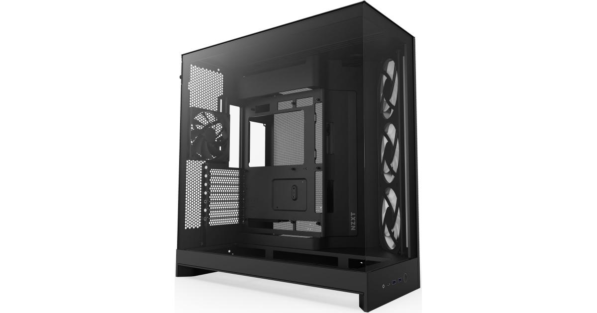 NZXT H9 Flow (2025) Panoramic Perforated Dual-Chamber Mid-Tower ...