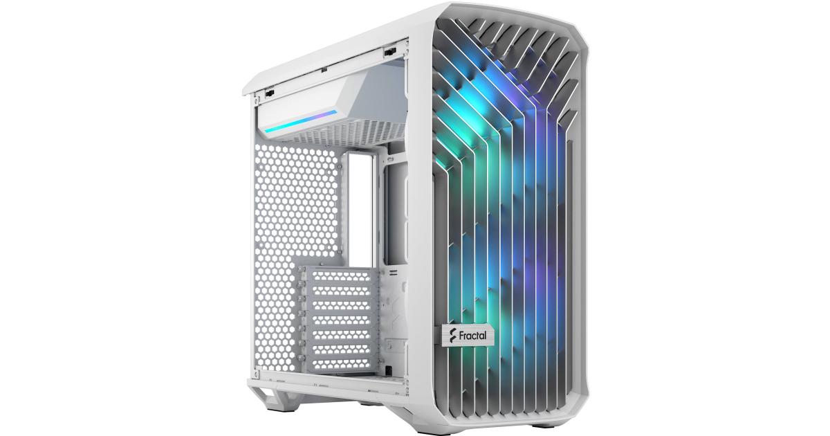 Fractal Design Torrent Compact (White RGB TG Light Tint) Mid-Tower ...