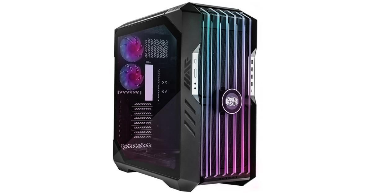 COOLER MASTER HAF 700 EVO ARGB (Titanium Grey) Full-Tower Tempered ...