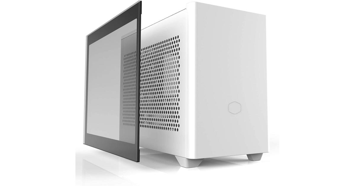 Cooler Master NR200P White SFF Small Form Factor Mini-ITX Case with ...