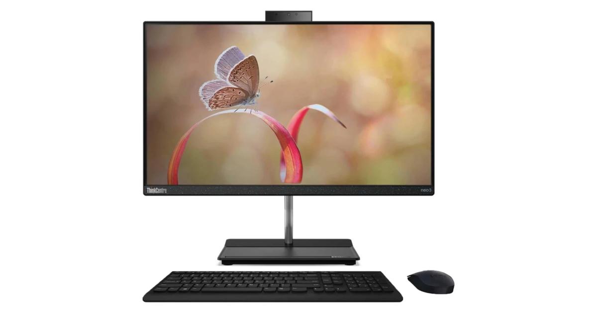 Lenovo ThinkCentre NEO 30a All-in-One PC 27" FHD IPS Non Touch, 12th ...